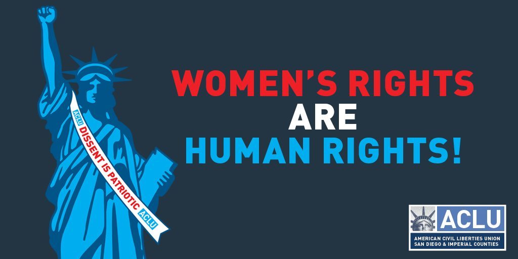 ACLU Joins San Diego Women’s March “To Repudiate Injustice, Bigotry and ...
